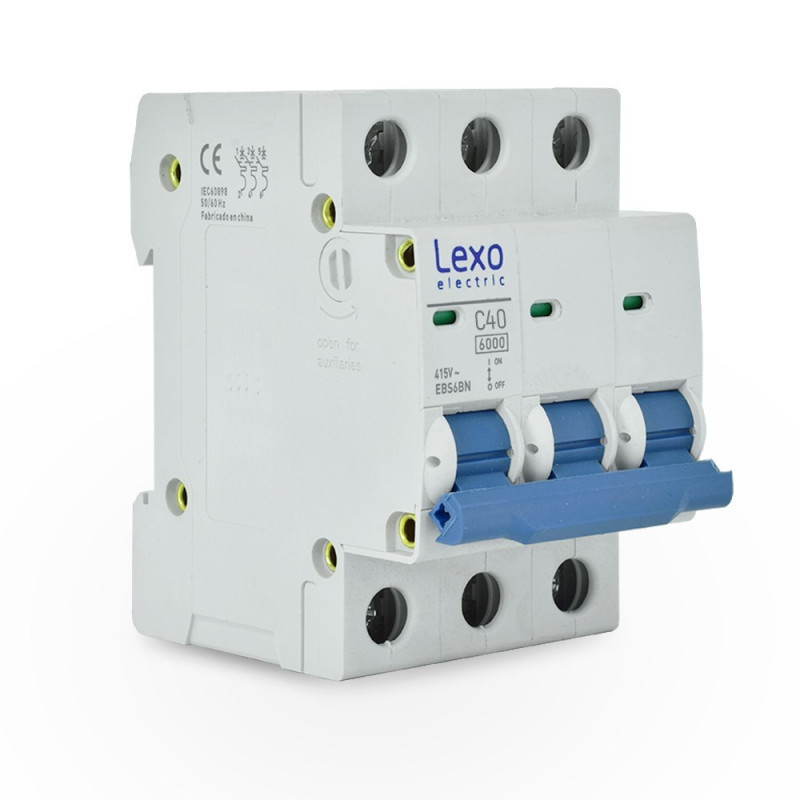 Interruptor Automático 6ka C 3x40a Cmelec Ingeniería Montaje Y